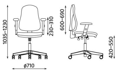 Fotel Offix TS25 R15G | Nowy Styl